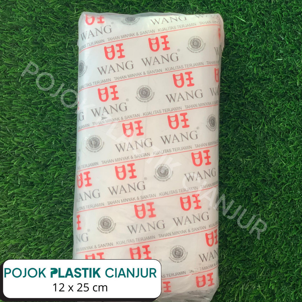 Jual Plastik PE / Plastik Es Batu / Plastik Santan 12x25 cm WANG WANG ...