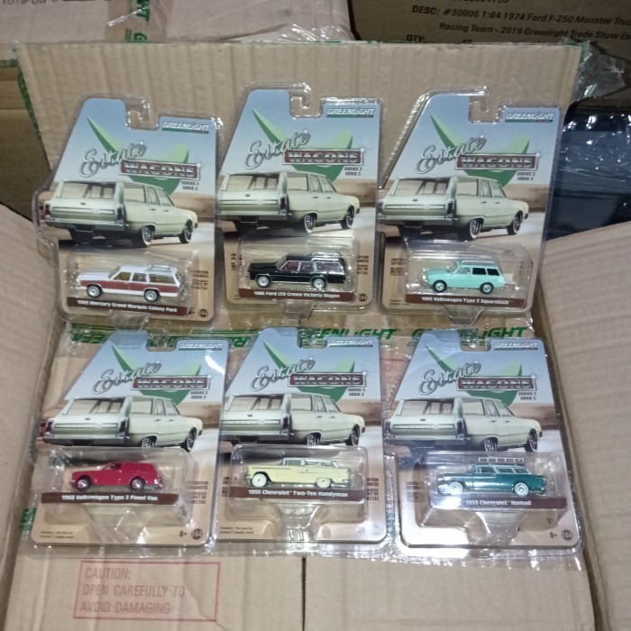 Jual Fhare Greenlight Estate Wagons Series 2 Diecast Collection Full ...