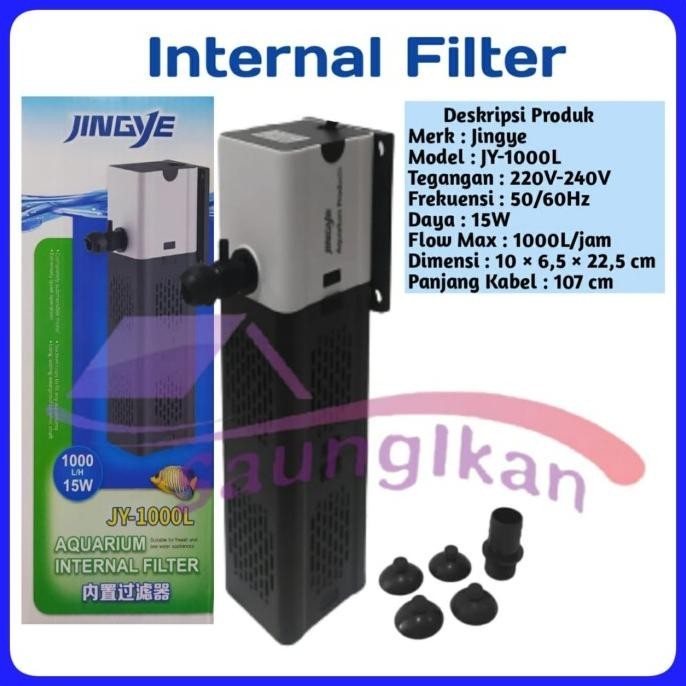 Jual Pompa Air Internal Filter Aquarium Aquascape Jingye Jy 1000 L Silent | Shopee Indonesia