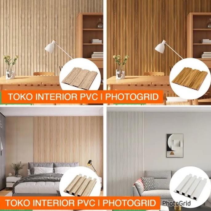 Jual Wallpanel Pvc Indoor Kisi Kisi Wpc Fluted Panel Panjang 2.9M ...