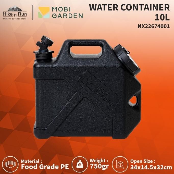 Jual Galon Air Mobi Garden NX22674001 MZ Camping Water Container 10L | Shopee Indonesia