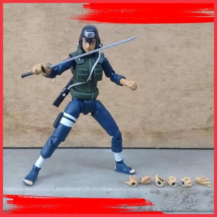 Jual (RIOH) SHF GEKKOU HAYATE CUSTOM ACTION FIGURE (GURU JONIN NARUTO ...