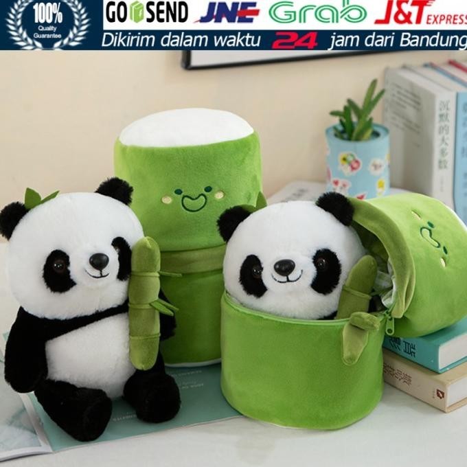 Jual !!!!!!] Boneka Panda Bambu Lucu Gemoy Bahan Spandek Empuk Best ...