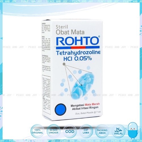 Jual ROHTO 7 ML / TETES MATA / MATA MERAH / EYE DROP / MATA IRITASI ...
