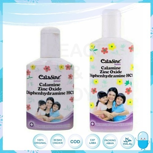 Jual CALADINE LOTION 60 ML MENGATASI GATAL ALERGI GIGITAN SERANGGA BIANG KERINGAT DIJAMIN ...