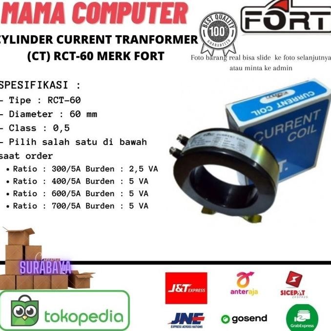 Jual CT SILINDER RCT-60 300A 400A 500A 600A /5A Class 0.5 Bulat Merk ...