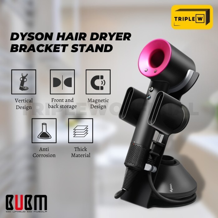 Jual PRODUK TERBATAS Dyson Holder Hair Dryer Stand Bracket Breket ...