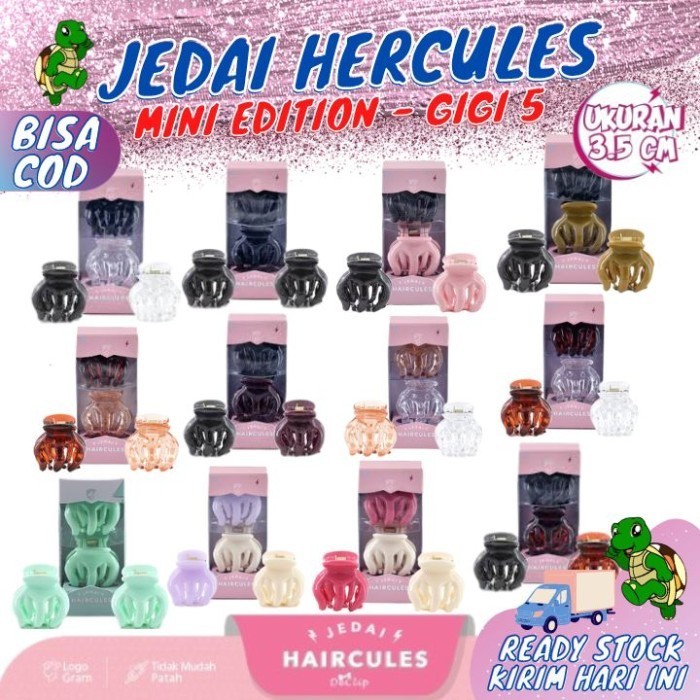 Jual KOMPLIT JEDAI HERCULES MINI ISI 2 GIGI 5 UKURAN 3,5CM | Shopee ...