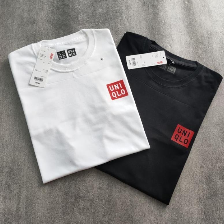 Jual Viral Kaos Cod T-Shirt Logo Uniqlo Uniqlo Indonesia Premium Pria ...