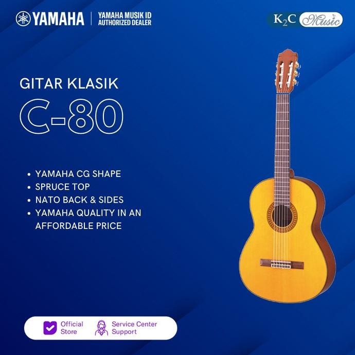 Jual Yamaha C80 Gitar Klasik | Shopee Indonesia