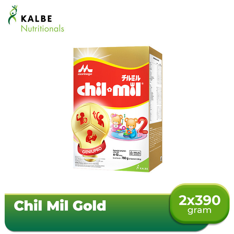 Jual Morinaga Chil Mil Gold Geniupro Formula Bayi Usia 6-12 Bulan 780g | Shopee Indonesia