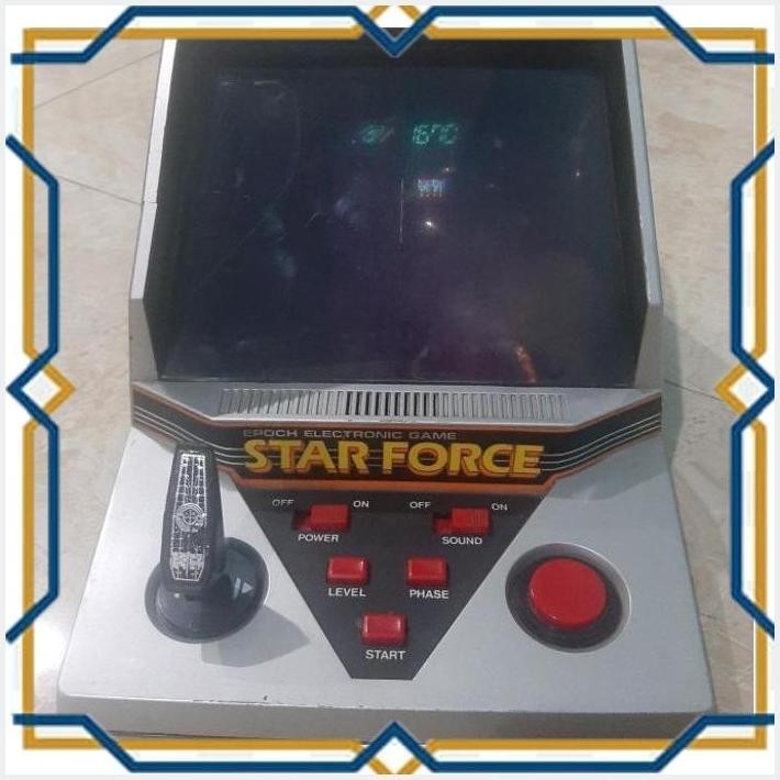 Jual [DIE] GIMBOT GAME WATCH EPOCH STAR FORCE NO CASIO SEGA RETRO 1982 ...