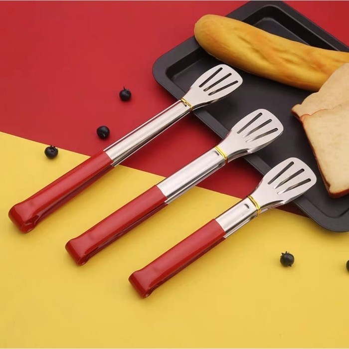 Jual Alat Capitan Penjepit Jepitan Makanan Roti Bakar Serbaguna Food ...