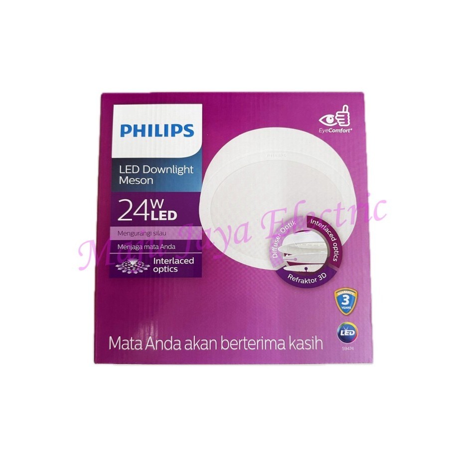 Jual LED Downlight Philips Meson 24W Lampu Panel Outbow 24 W Watt ...