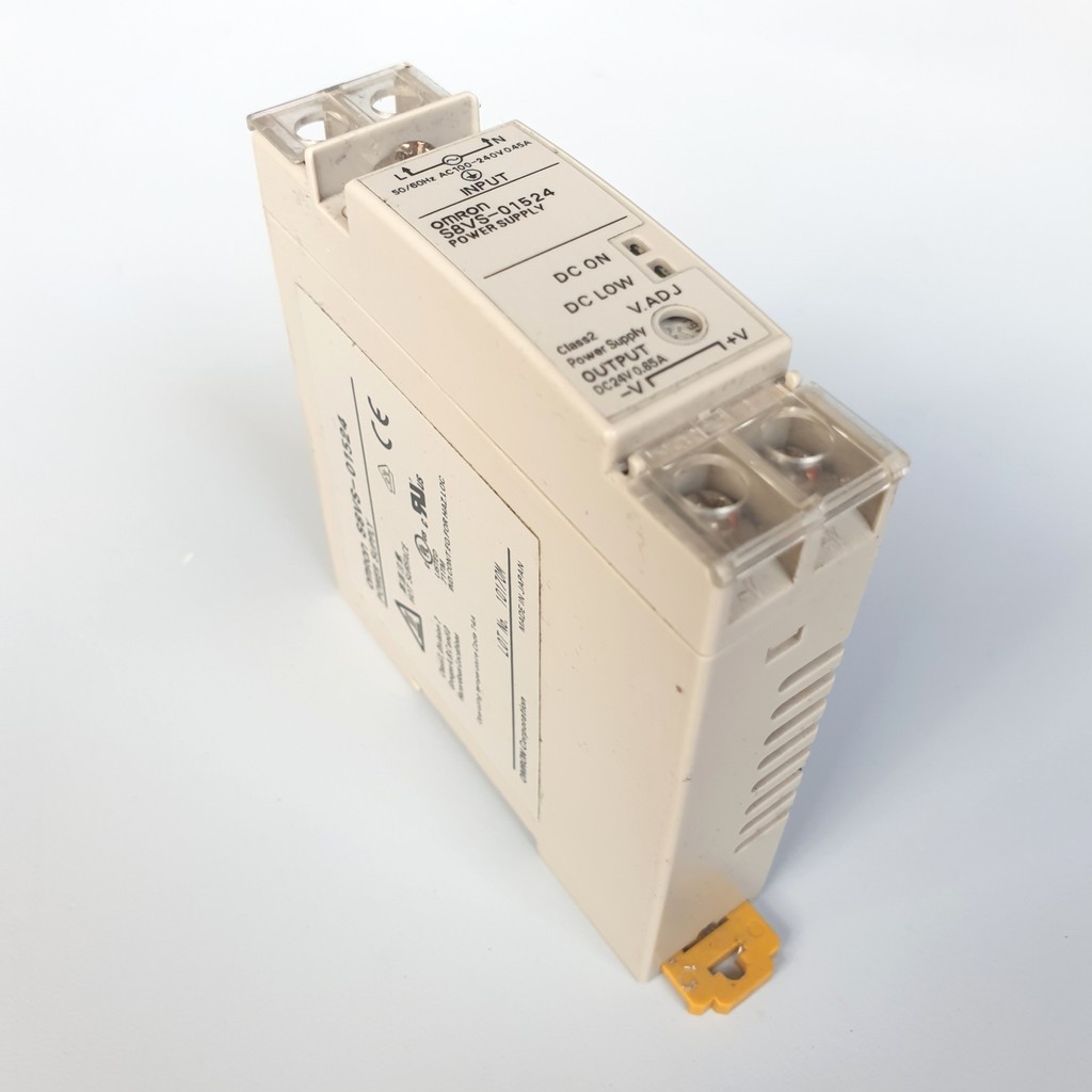 Jual dc power supply omron S8VS-01524 ,in : 100-240vac out: 24vdc 0.65A ...