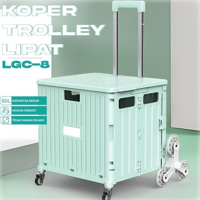 Jual PROMO Troli Belanja Portable - Troli lipat multifung ukuran lebih ...