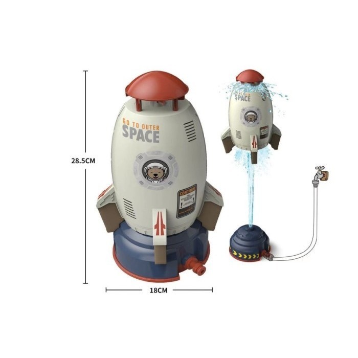Jual MURAH betulan Roket Air Water Rocket Jet Sprinkler Mainan Anak ...