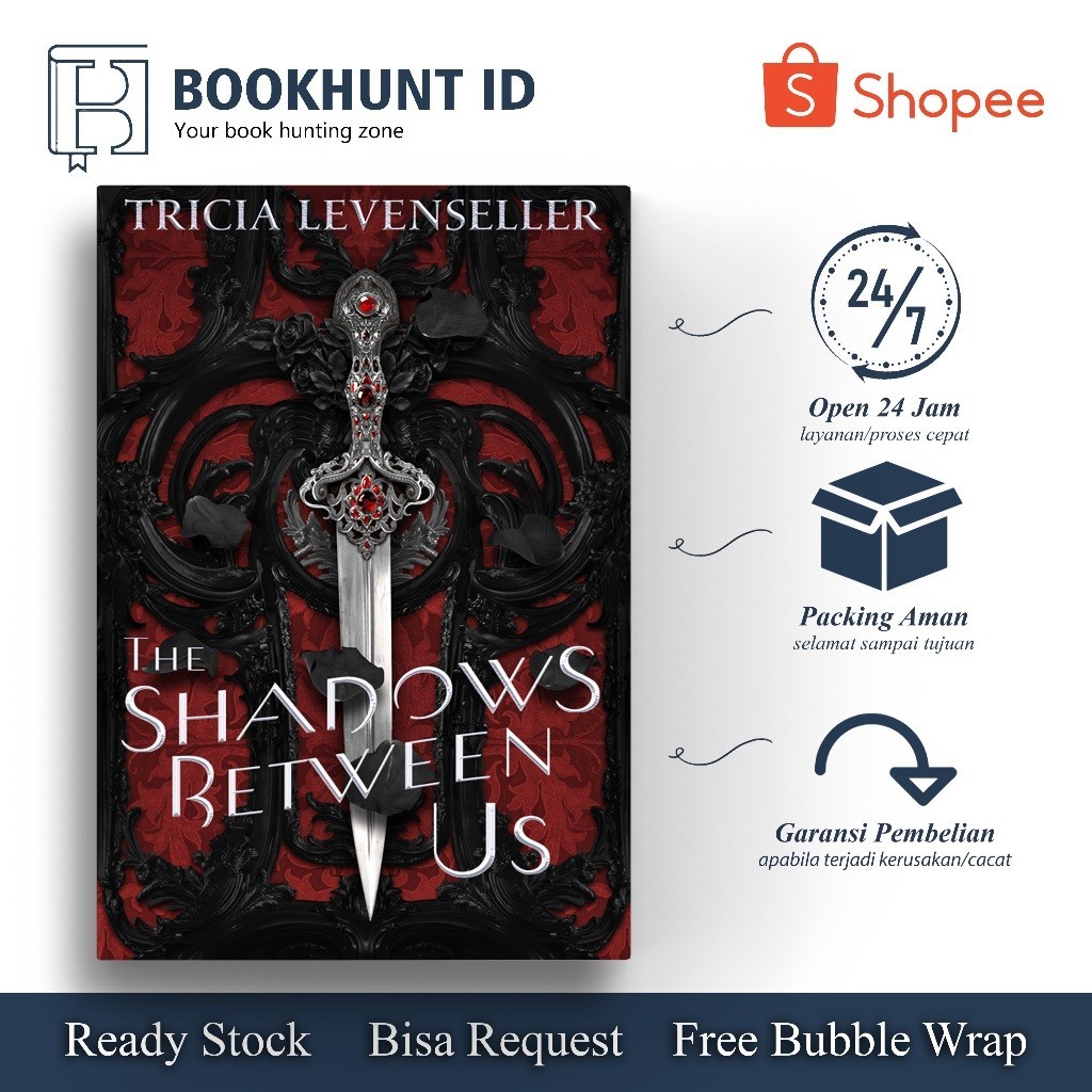 Jual The Shadows Between Us by Tricia Levenseller (English) | Shopee ...