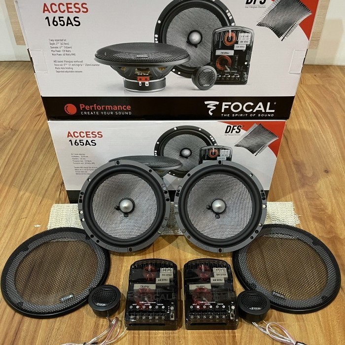 Jual SPEAKER FOCAL 165 AS ACCESS SERIES FRANCE 2 WAY COMPONENT SPEAKER ...