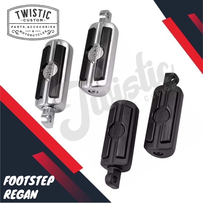 Jual FOOTSTEP FOOT REST FOOTREST MOTOR REGAN HARLEY SM V16 KEEWAY ...