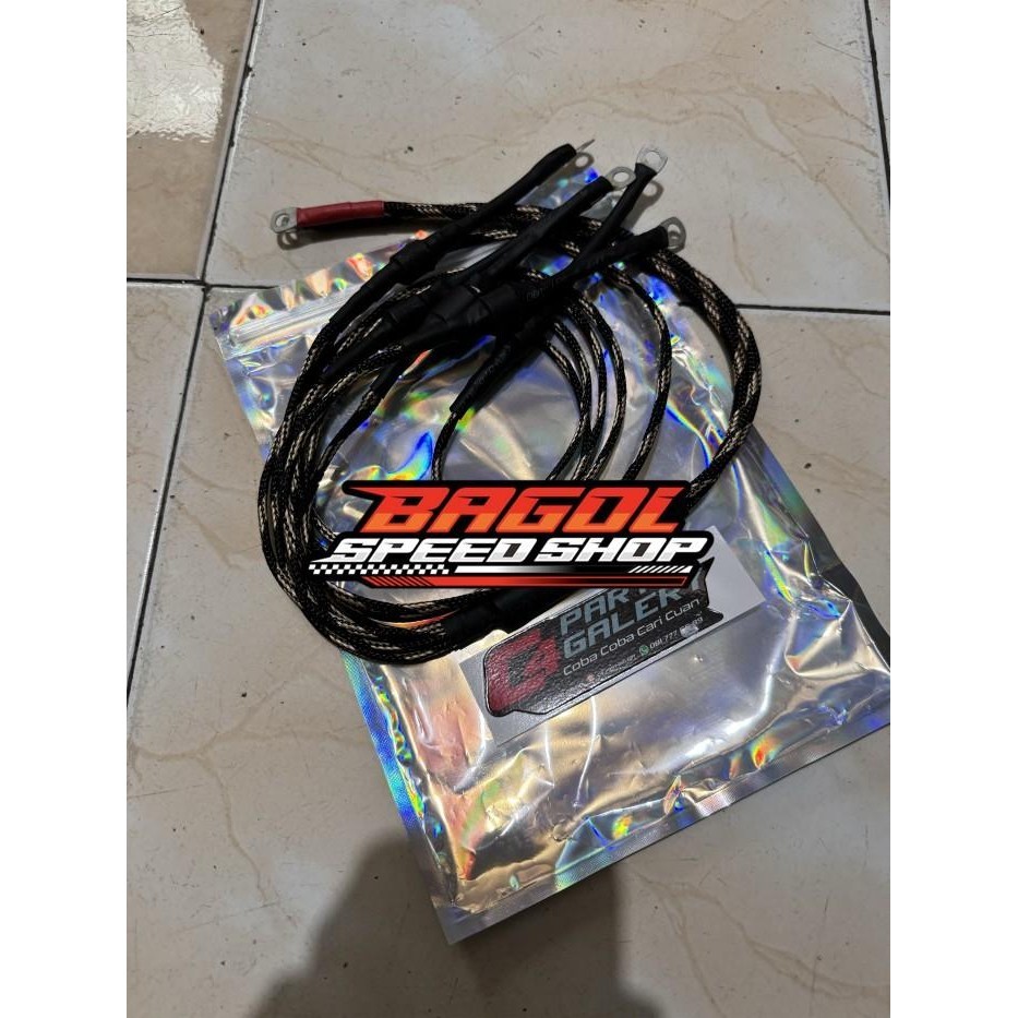 Jual Kabel Setan Grounding Booster C4 Ninja R Rr Ss Universal Original ...