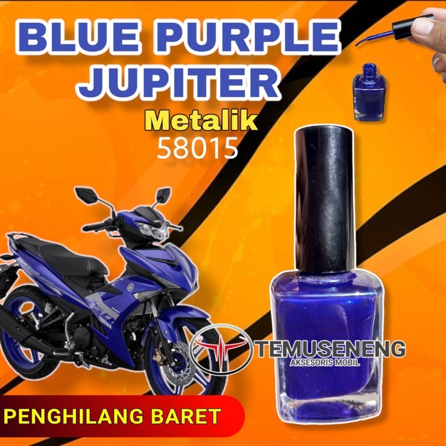 Jual Cat Blue Purple Jupiter Metalik Biru Yamaha Penghilang Baret Motor ...