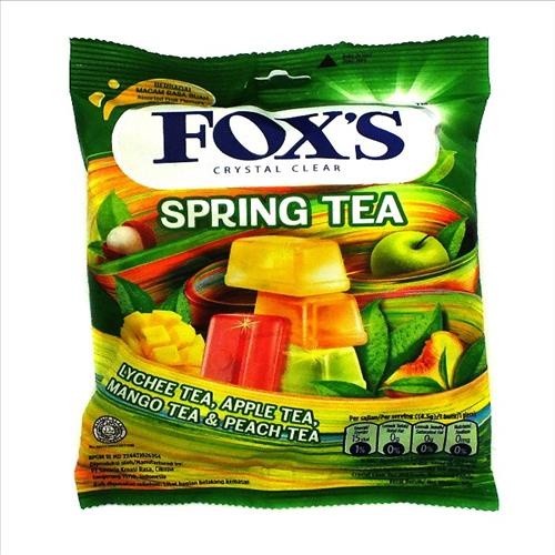 Jual S01344 FOX`S SPRING TEA PERMEN BUNGKUS 90GR BAG MAJU BERSAMA ...