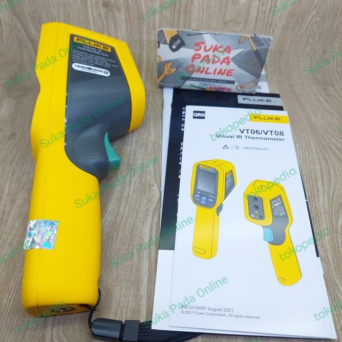 Jual Produk Visual Infra Red Thermometer gun Fluke VT08 | Shopee Indonesia