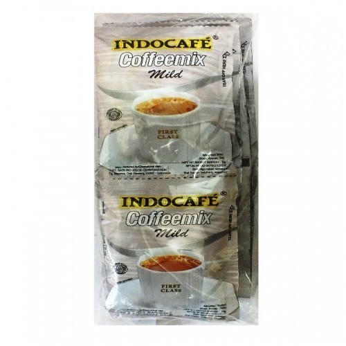 Jual S34110 INDOCAFE COFFEEMIX MILD KOPI INSTANT 18GR 10`S PACK MAJU ...