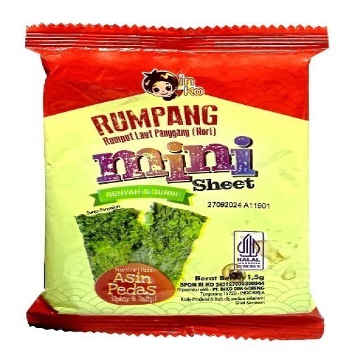 Jual S65403 RUMPUT LAUT INKO RUMPANG SPICY 1.5GR MAJU BERSAMA (20250406 ...