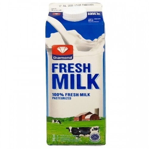 Jual S76827 DIAMOND UHT FRESH MILK 946ML MAJU BERSAMA (20241227 ...