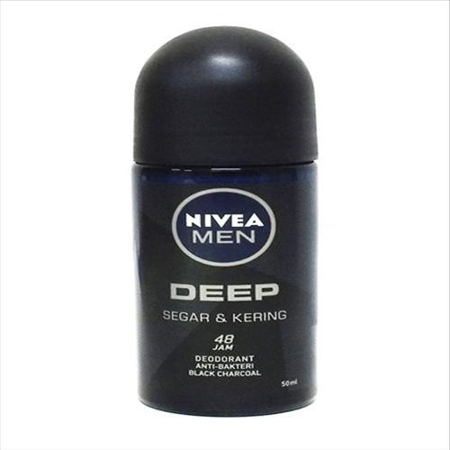 Jual S20935 DEODORANT NIVEA 50ML BOTOL MEN RO DEEP MAJU BERSAMA ...