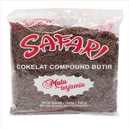 Jual S14666 SAFARI POLOS COKLAT BUTIR 100GR MAJU BERSAMA (20250313 ...