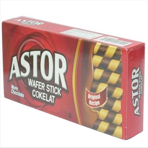 Jual S02531 WAFER ASTOR 150 GR COKLAT BESAR PACK MAJU BERSAMA (20241125 ...