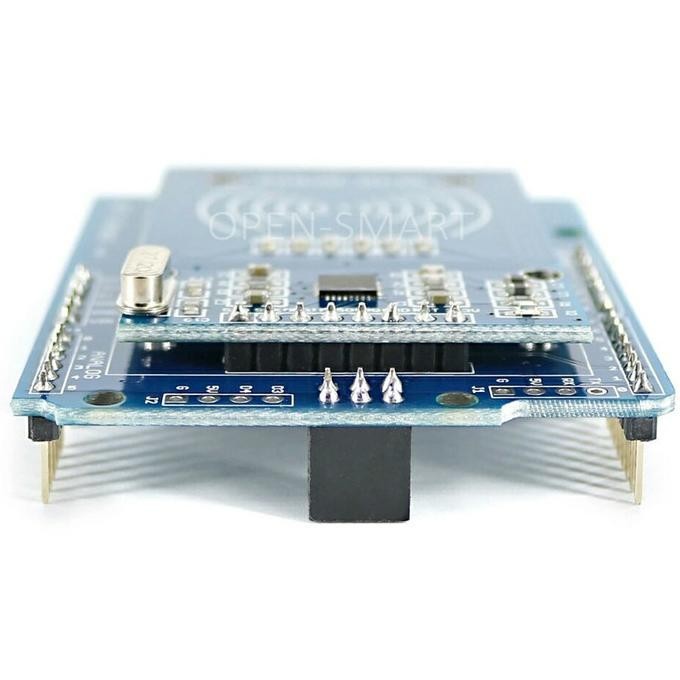 Jual NFC Mifare RFID MFRC-522 RC522 shield Arduino Uno Mega 13.56mhz | Shopee Indonesia