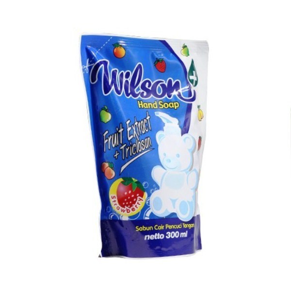 Jual S35595 WILSON STRAWBERRY HAND SOAP 300ML REFILL MAJU BERSAMA ...