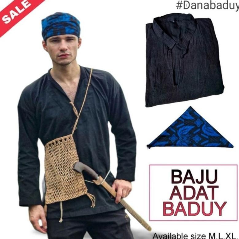Jual SPECIAL Baju adat baduy Tenun Khas Baduy Luar bonus iket kepala ...