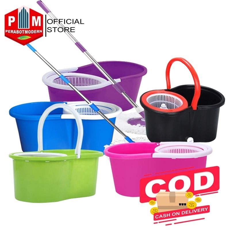 Jual Alat Pel Ringkas // [ COD ] MAGIC Mop Alat Pel Putar / Super mop ...
