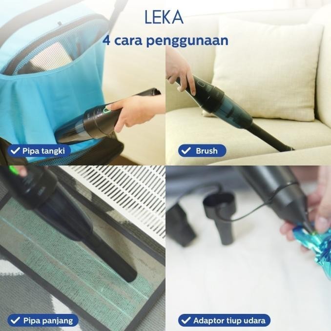 Jual Leka Vc327 Handy Vacuum Cleaner - Portable Vacum Vakum Penyedot ...