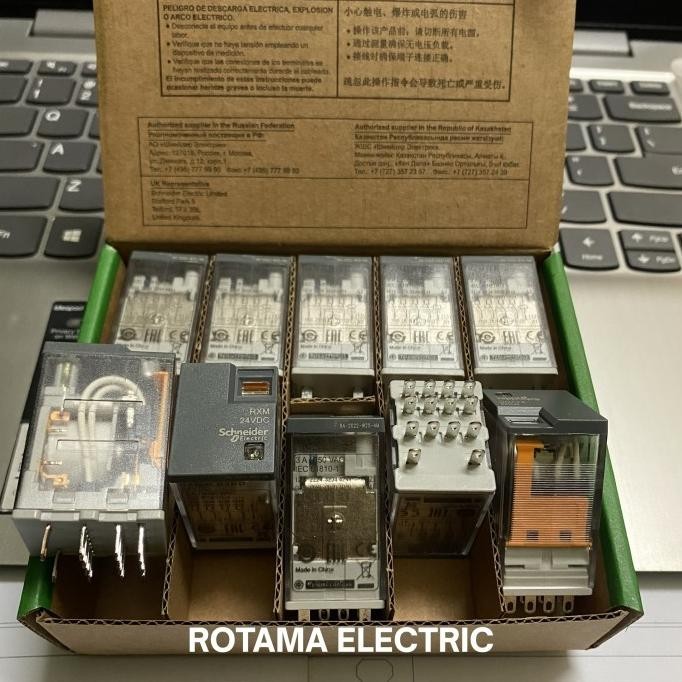 Jual Schneider Rxm4Lb2Bd My4N 24Vdc Relay 4 Contact Coil 24Vdc Relay 4C/O For Sale | Shopee ...