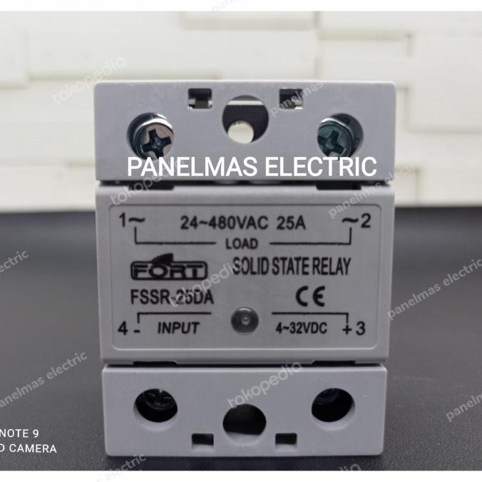 Jual Fssr-25Da 1 Phase Solid State Relay / Ssr Dc-Ac Merk Fort Termurah | Shopee Indonesia