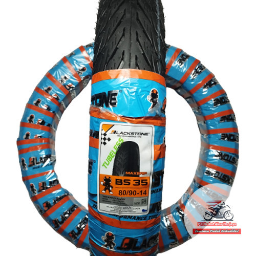 Jual Ban Motor Matic Blackstone BS 35 80 90 14 Tubeless BS35 Bonus ...