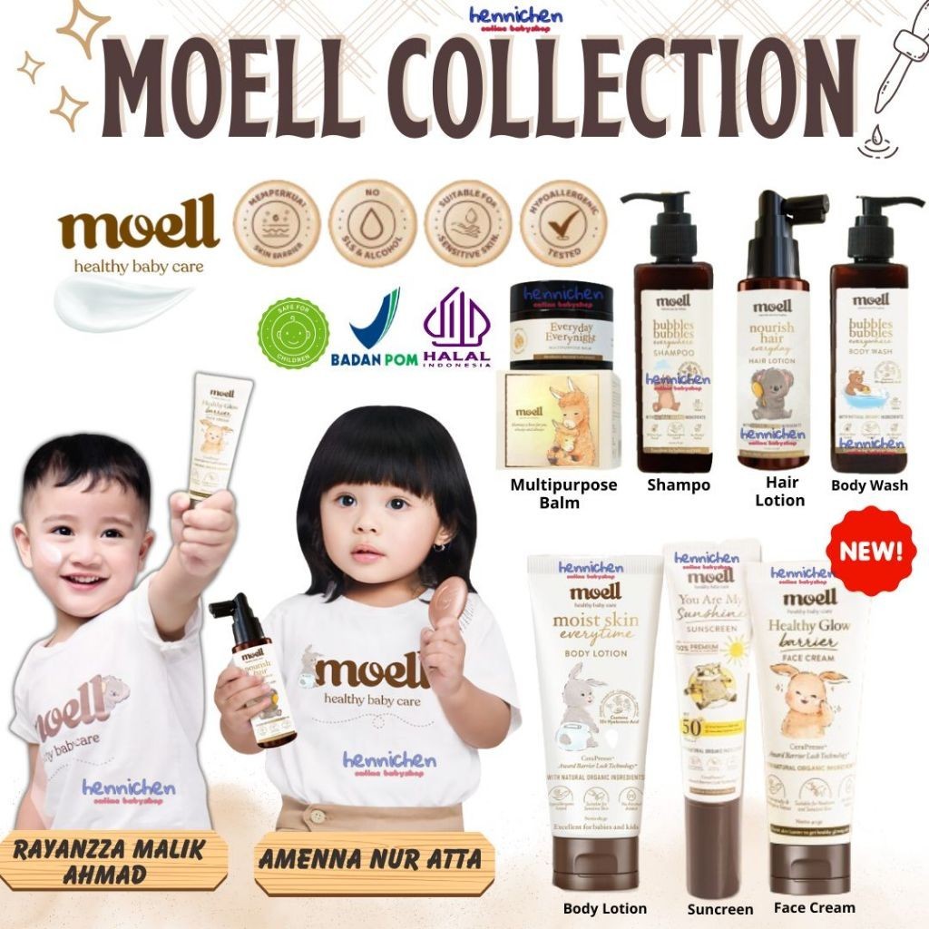 Jual Moell Hair Lotion 100Ml / Moel Nourish Hair Everyday / Hair Lotion ...