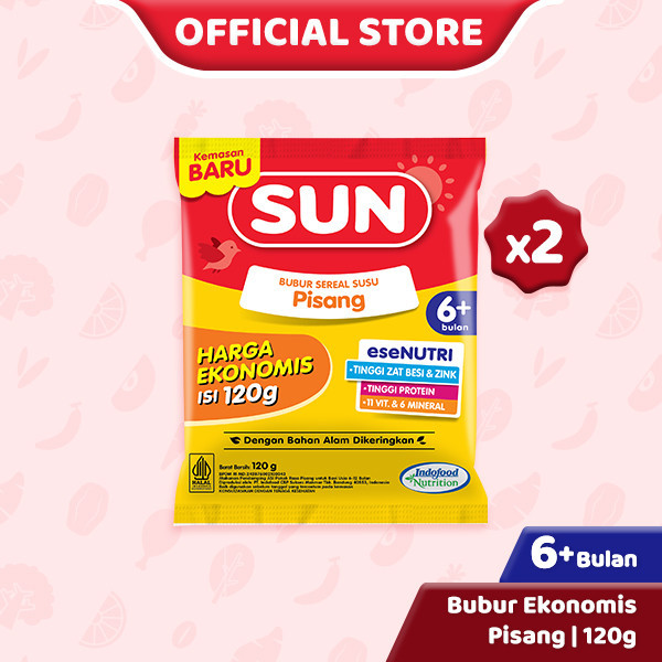 Jual SUN Pisang Ekonomis 120 g Box x 2 Pcs | Shopee Indonesia
