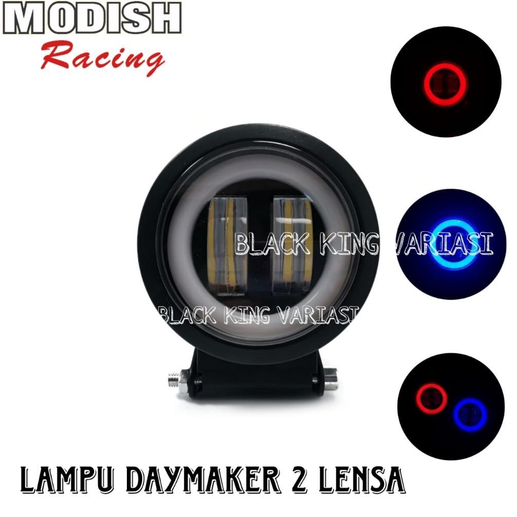 Jual Viral Lampu Led Tembak Sorot Bulat 20 Watt 4D Mobil Motor Daymaker ...