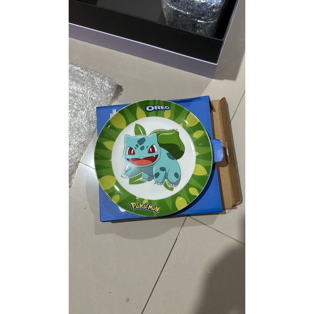 Jual Ede Piring Gelas Pikachu Bulbasaur Squirtle Oreo Pokemon Edition ...