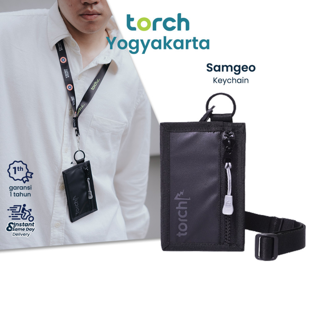 Jual TORCH Samgeo Dompet Gantung Koin Uang Gantungan Kunci Anti Air ...