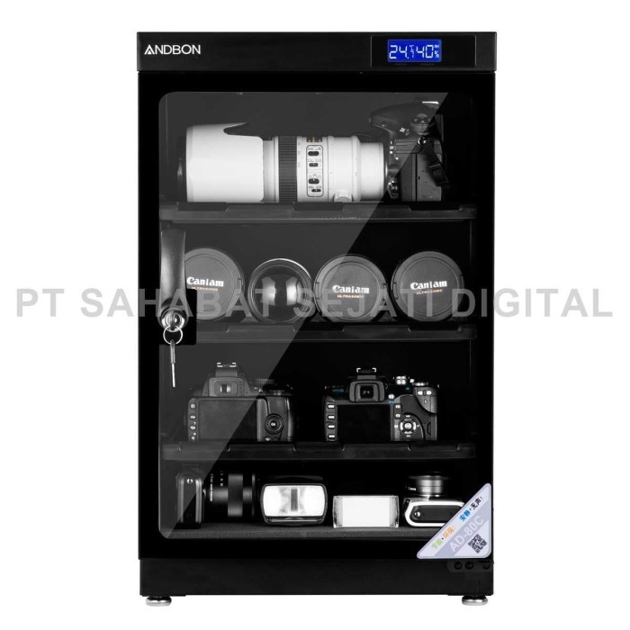 Jual Dry Box Dry Cabinet Andbon Ad-80C Digital Drybox Drycabinet 80 ...