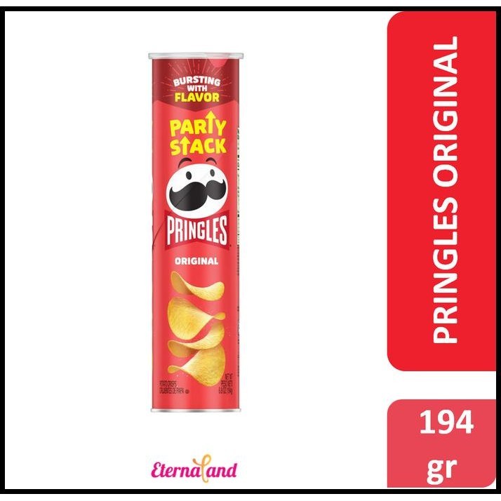 Jual Pringles Potato Chips Party Stax - Snack Kentang Import Usa ...