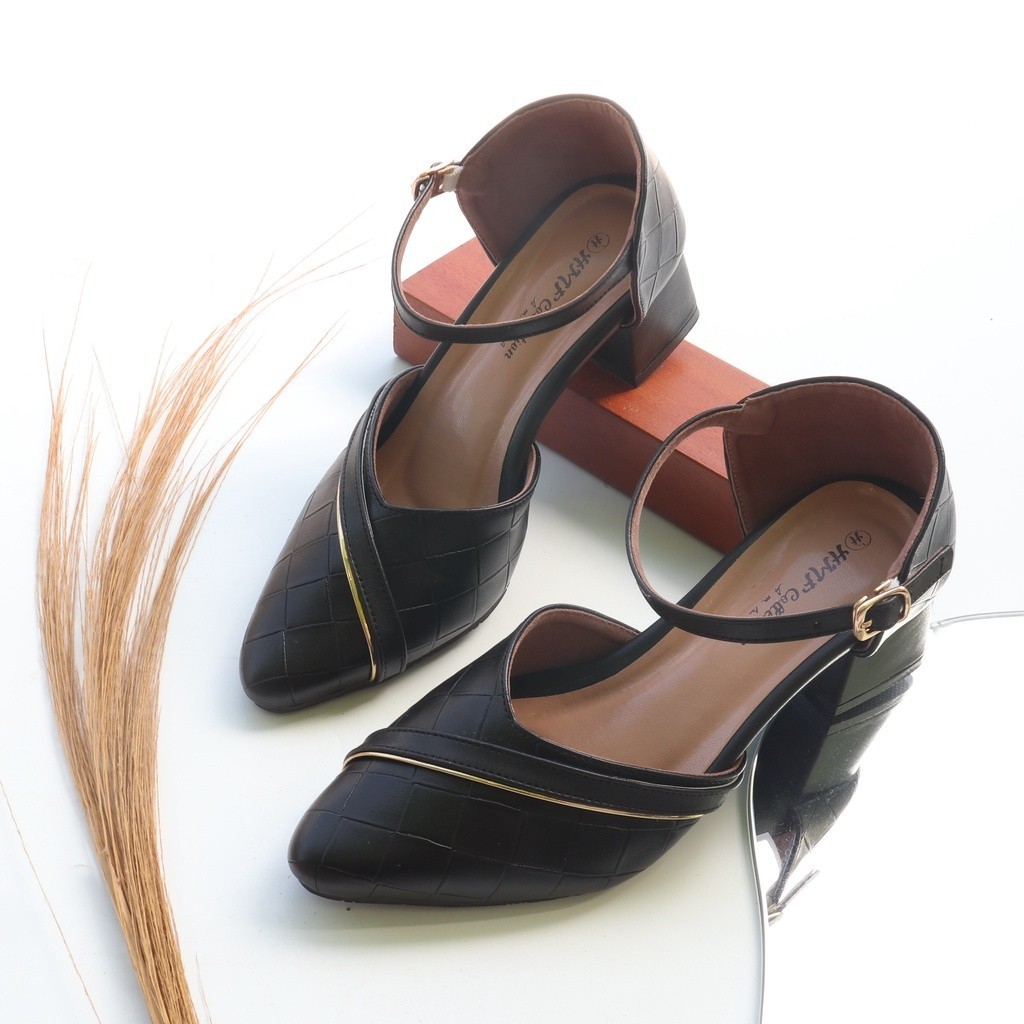 Jual Hels Wanita Hiils Hel Haihil Helss Premium Hayhils Cwek Wisuda ...